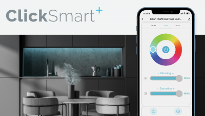 Smart LED tape Controller added to ClickSmart+ range