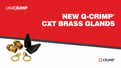 Unicrimp adds new CXT Brass Glands