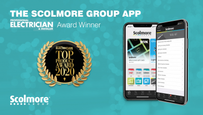 Scolmore Group App Voted Top Product by Electricians in 2020