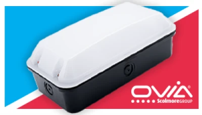 Ovia Launches Rectangular Bulkhead Lighting Range